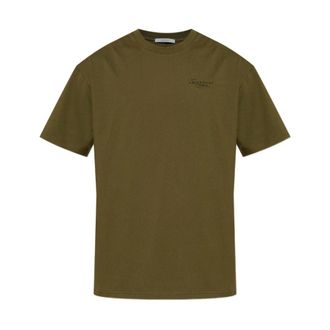 Givenchy T-Shirt aus Baumwolle mit Stamp-Print - - Tops - Herren - Gr&uuml;n - M
