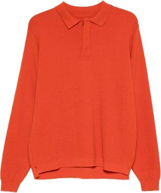 Homecore polo à col v - Orange