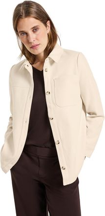Street One Damen 2108578 Overshirt In Wolloptik, Pastel Sand, 36