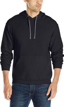Fruit Of The Loom Herren Sofspun Fleece Sweatshirts und Hoodies, Pullover - Schwarz, Mittel