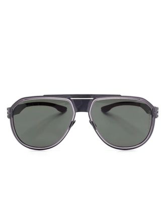 Ic! Berlin x AMG 10 Sonnenbrille - Grau