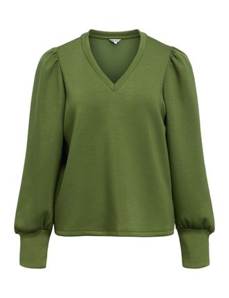 Object Objandrea Re L/S V-Neck Top Noos