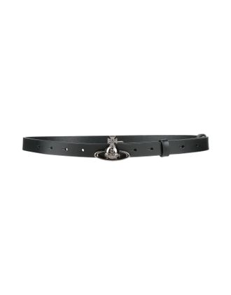 Vivienne Westwood SMALL ORB BUCKLE BELT/GUNMETAL