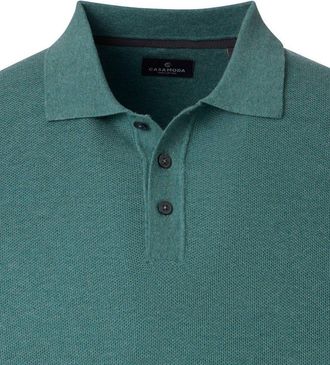 Casamoda Langarm-Poloshirt