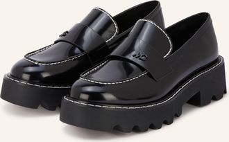 Marc Cain Plateau-Loafer schwarz