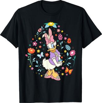 Disney Daisy Duck with Bunny Ears and Easter Egg Spring T-Shirt