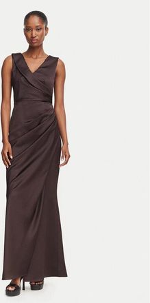 Rinascimento Rinascimento Abendkleid CFC0130465003 Dunkelbraun Regular Fit