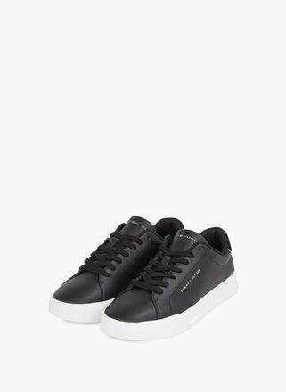 Tommy Hilfiger Basket cuir effet grain&eacute;