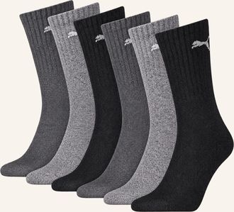 Puma Sportsocken Regular Crew 6-Pack blau