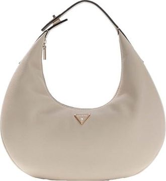 Guess sac &agrave; &eacute;paule Evie Hobo Bag Light Taupe beige