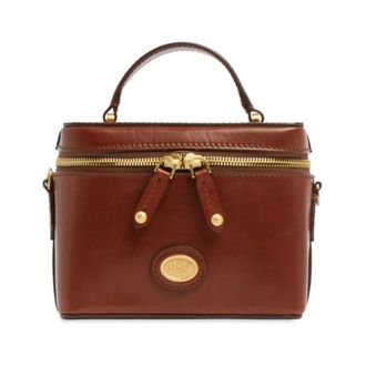 The Bridge Henkeltasche f&uuml;r Toilettenartikel - - Bags - Damen - Braun - ONE SIZE