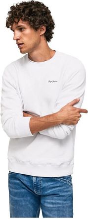 Pepe Jeans London Herren Shane Sweatshirt, White (White), XXL