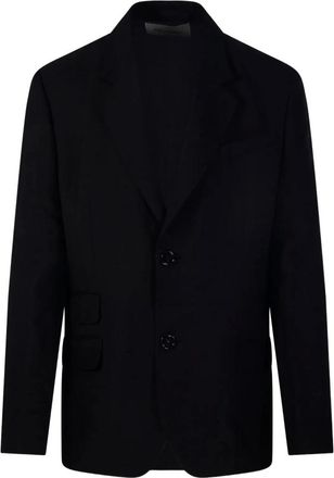 Ami Homme, Vestes, Noir, Taille: L Single Breasted Vest