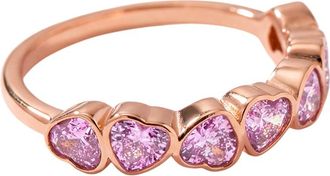 Purelei Hearts Of Love Pink Ring