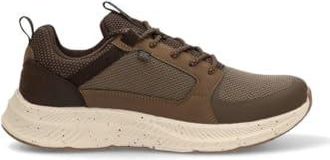 Generico Chaussures en toile, avec lacets, semelle moelleuse, semelle en caoutchouc, l&eacute;g&egrave;re, kaki, 42 EU