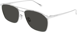 Saint Laurent Herren, Accessories, Grau, 57 MMGr&ouml;&szlig;e