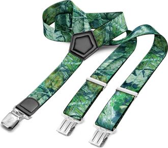 Glamexx24 Gloop Hosentr&auml;ger Herren Damen Breit Y-Form f&uuml;r Arbeitshosen Skihose Motoradhose Fest lustig mit 3er Starken Clips und verschiedenen Motiven (18736a10