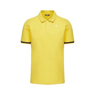 K-Way Vincent Polo - - Tops - Herren - Gelb - 2XL