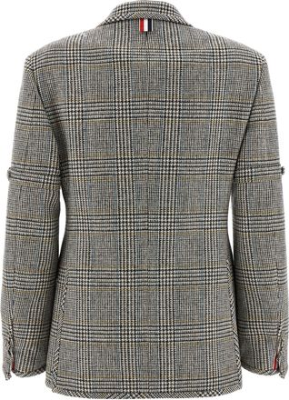 Thom Browne Prince of Wales Blazer - grey