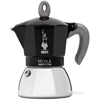 Bialetti Italienische kaffeemaschine 6 tassen schwarz 0006936