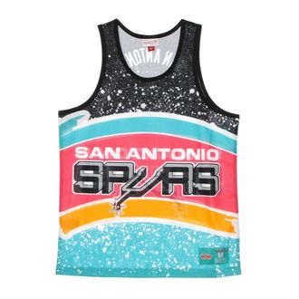 Mitchell & Ness NBA Jumbotron Mesh Tank Top - - Tops - Herren - Mehrfarbig - L