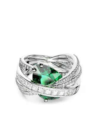 Swarovski bague cocktail Hyperbola - Argent