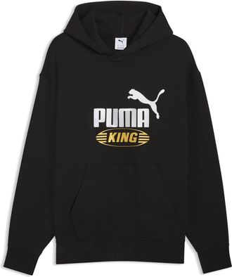 Puma Hoodie d&eacute;contract&eacute; KING FUTURE.PUMA.ARCHIVE Unisexe, Accessoires, Noir, XXL