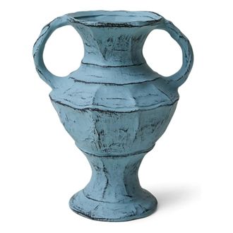 HKliving Vase en gr&egrave;s New Classics bleu HKliving