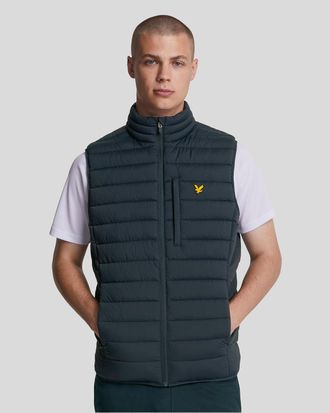Lyle & Scott Sports Leichte Pufferjacke - Marineblau