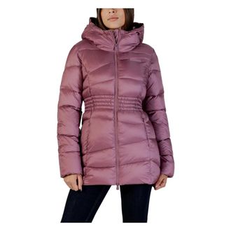Emporio Armani Sportliche Bomberjacke mit Kapuze - - Jackets - Damen - Lila - S