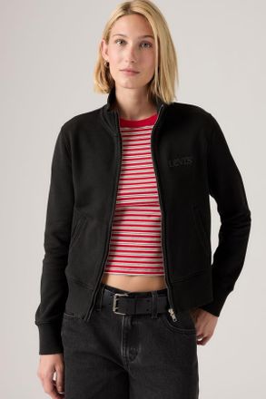 Levi's Graphic Slim Fit Full-Zip Sweatshirt - Damen - Schwarz / Schwarz