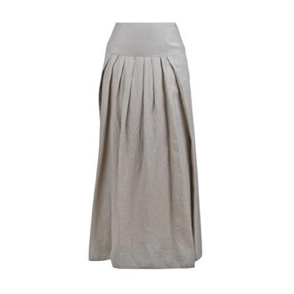 Alessia Santi Maxirock mit Seitenschlitz - - Skirts - Damen - Beige - XS