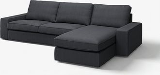IKEA KIVIK 4er-Sofa mit R&eacute;camiere
