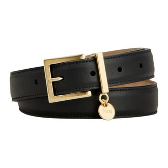 Tod's Femme, Accessoires, Noir, Taille: 85 CM Ceintures Tods