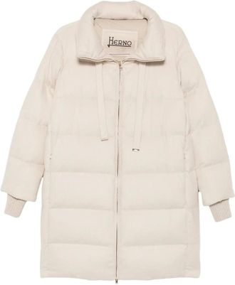 Herno 38087 Pi002292D 1985 - Femme - Manteaux - Beige - Taille: 42 FR