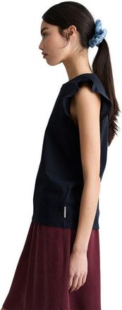 Marc O'Polo Denim T-Shirt aus Material-Mix