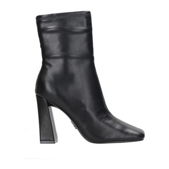 Steve Madden Schwarze Stiefel mit Rei&szlig;verschluss aus Kunstleder - - Shoes - Damen - Schwarzk - 38 EU