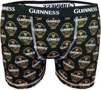 Guinness Official Merchandise - Foreign Extra Label Boxer Shorts - Shorts Boxer Homme, Noir (Black), X-Large