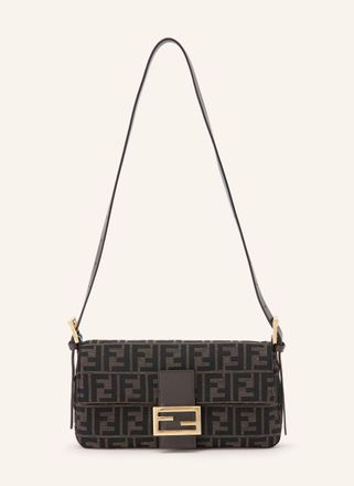 Fendi Schultertasche Baguette braun