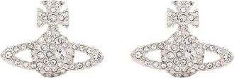 Vivienne Westwood Ohrringe - Bijoux Platinumcrystal - Gr. unisize - in Silber - für Damen