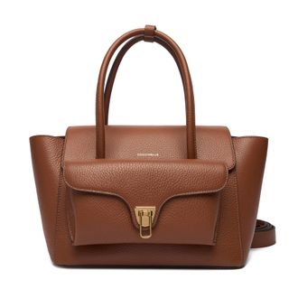 Coccinelle Handtasche Coccinelle T8A Coccinelledouble Beat E1 T8A 18 02 01 Braun