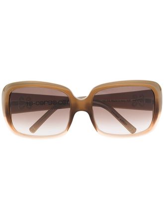 10 Corso Como Eckige Gea Sonnenbrille - Nude