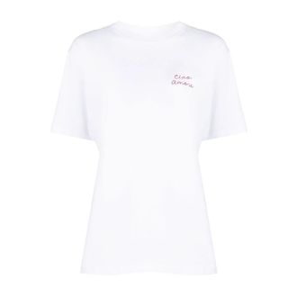 Giada Benincasa Ciao Amore T-Shirt - - Tops - Damen - Wei&szlig; - M