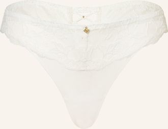 Aubade String Kiss Of Love Mit Schmucksteinen weiss