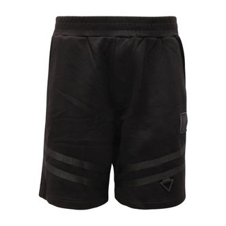Ga&euml;lle Paris Schwarze Bermuda-Shorts Made in Italy - - Shorts - Herren - Schwarzk - XL