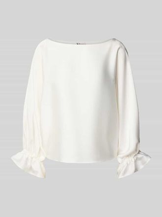 Vera Mont Relaxed Fit Bluse mit U-Boot-Ausschnitt