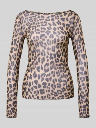 Zabaione Longsleeve aus Viskose-Mix mit Kaschmir-Anteil