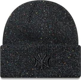 New Era Bonnet dhiver Beanie Glitter New York Yankees Noir