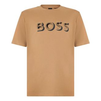 HUGO BOSS T-Chemises - Homme - Tops - Beige - Taille: L
