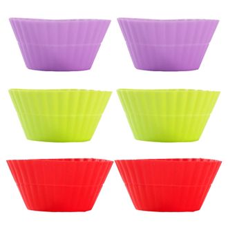 Generico Eierkuchenform, faltbar, multifunktional, hitzebest&auml;ndig, zum Backen von Cupcakes und Kuchen, f&uuml;r Schulprojekte, B&auml;ckereien, K&uuml;chen, Restaurants, Anf&auml;